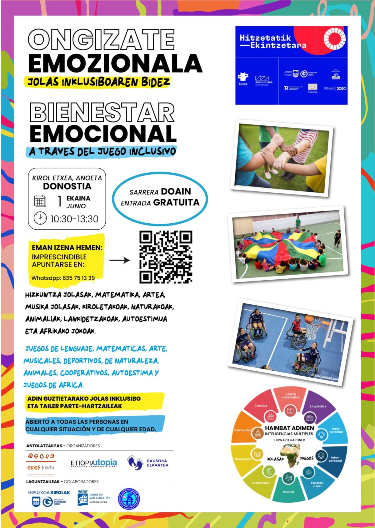 BIENESTAR EMOCIONAL A TRAVÉS DEL JUEGO INCLUSIVO - GKEF-FGDA